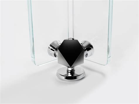 Design Glass Ping Pong Table With Black Nickel Components By Impatia