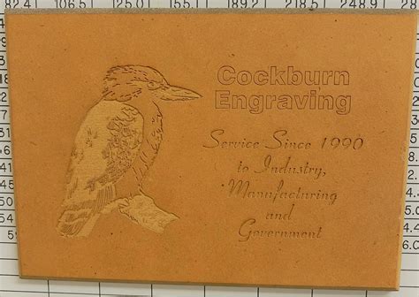 Rotary Engraving Cockburn Engraving