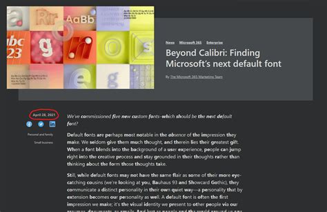 Did Microsoft Forget About The New Default Font In Office They