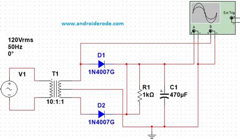 Rectifier Circuits Simulation Using Multisim