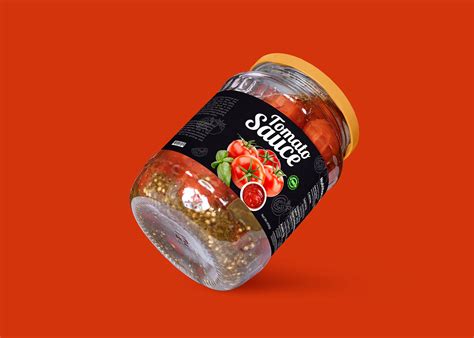Tomato Sauce Label Design Behance