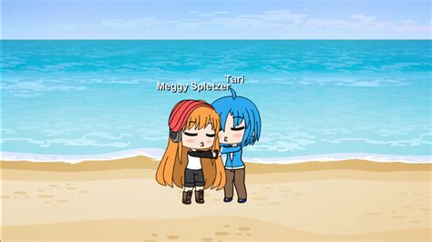 Meggy X Tari Kissing At The Beach By Stephen97roblox On Deviantart
