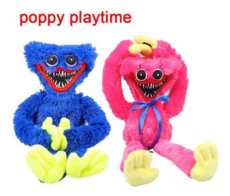 2pcs Huggy Wuggy Brinquedo De Pelúcia Dos Desenhos Animados