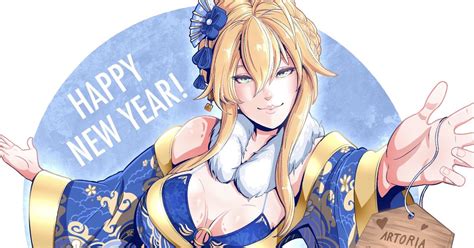 Fanart New Year Artoria Spiritのイラスト Pixiv