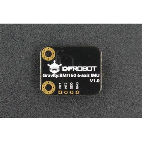 Dfrobot Gravity I2c Bmi160 6 Axis Inertial Motion Sensor Robotshop
