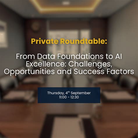 From Data Foundations To Ai Excellence Challenges Opportunities And Success Factors