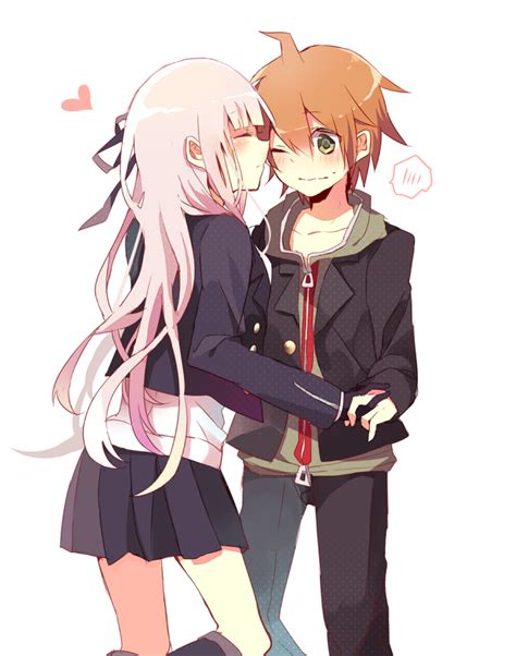Kirigiri Kyoko And Naegi Makoto Danganronpa And 1 More Drawn By