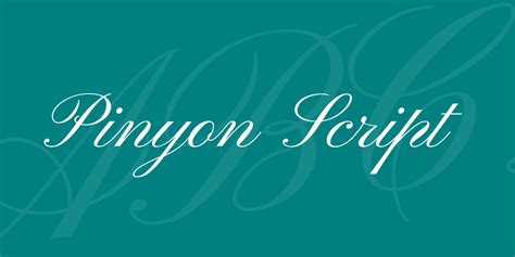 Font Pinyon Script Download And Install On The Web Site