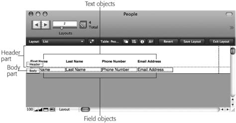 4 Understanding Layouts Filemaker Pro 10 The Missing Manual [book]