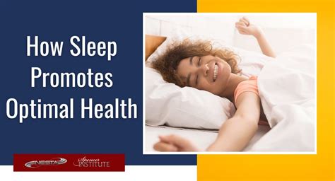 How Does Sleep Improve Health