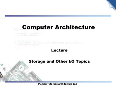 PPT Computer Architecture PowerPoint Presentation Free Download ID