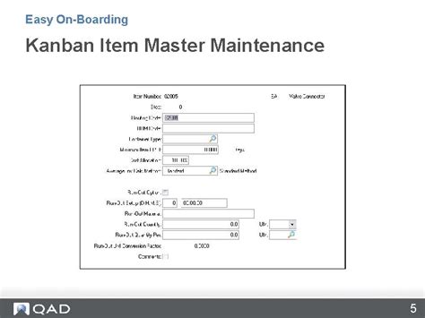 Easy Onboarding Lean Manufacturing Set Up Overview Easy