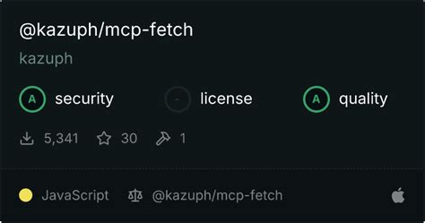 Github Kazuphmcp Fetch
