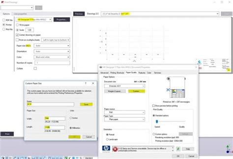 Windows Print Custom Paper Size Printable Online