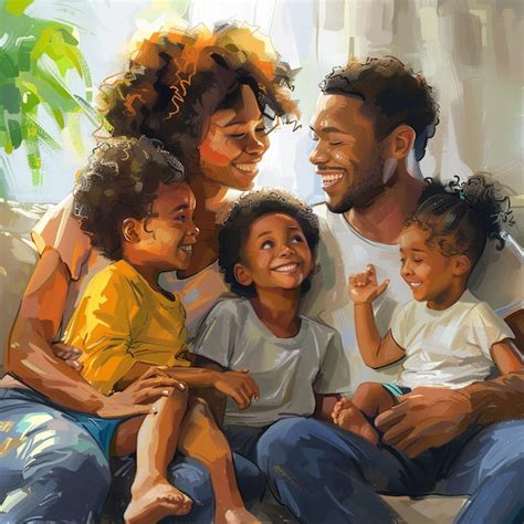 Warm And Loving Capturing Joyful Moments Of Families From Different