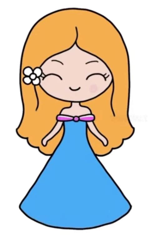 Cute Princess Drawing ️ 😍 Tutoriel De Dessin Dessin Activite Bebe