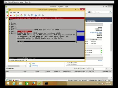 Mirantis Openstack Vapp Tutorial Part 3 Installing Fuel Youtube