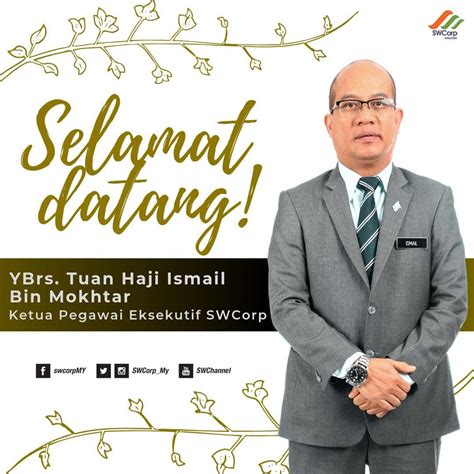 Selamat Datang Ybrs Tuan Haji Ismail Bin Mokhtar Ketua Pegawai