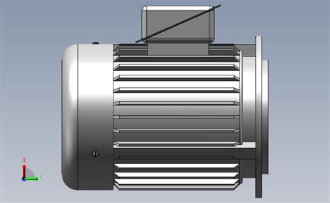 立式油压专用马达 7 Solidworks 2018模型图纸下载 懒石网