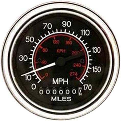 Isspro 3 375 Inch Chrome Electric Speedometer 170 Mph 4 State Trucks