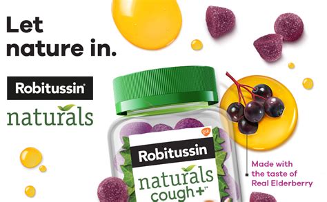 Robitussin Naturals Cough Relief And Immune Health Gummies