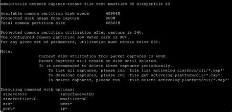 Enhanced Packet Capture On All VOS Appliance Models Cisco