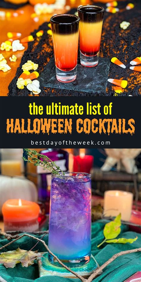 The Ultimate List Of Halloween Cocktails And Shots Best Day Of The