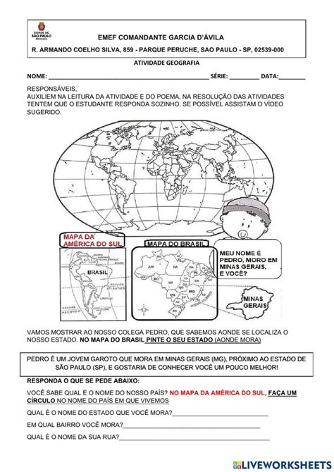 The World Map Is Shown In Spanish