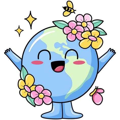 Happy Mother Earth Day Vector Illustration 41727412 Vector Art At Vecteezy