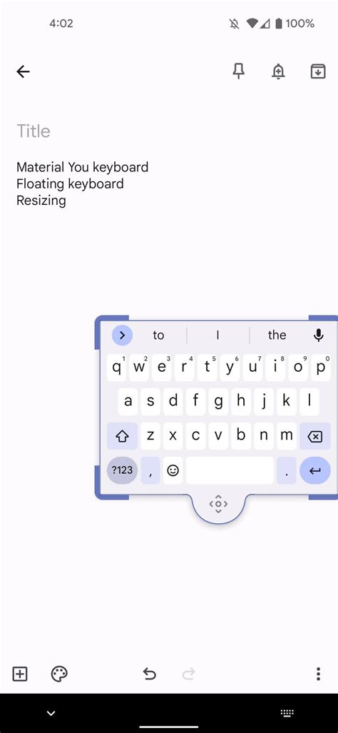 Gboard S Material You Redesign Tweaks Its Floating Keyboard And Built In Translator