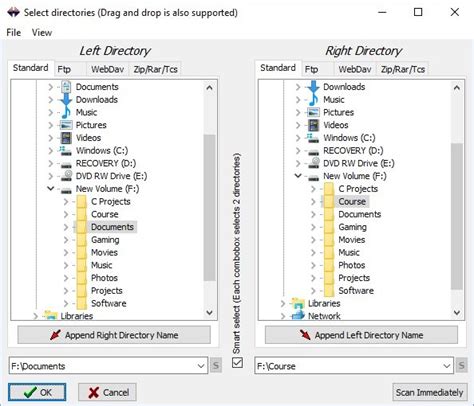 Sync Files Folders Directories In Windows With Treecomp