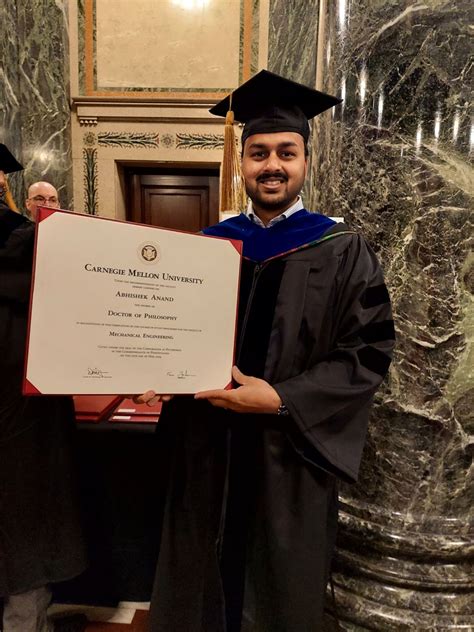 Cmu Phd Graduation Abhishek Anand Phd 31 Comments