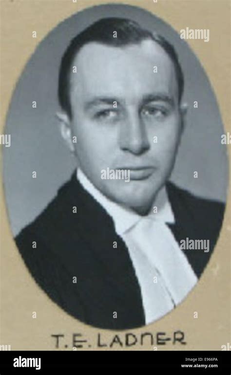 A Portrait Of Thomas Ellis Ladner A 1940 Graduate Of Osgoode Hall Law