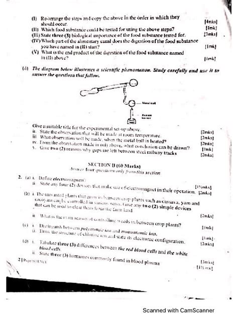 Bece 2022 Integrated Science Exam Platfo Pdf