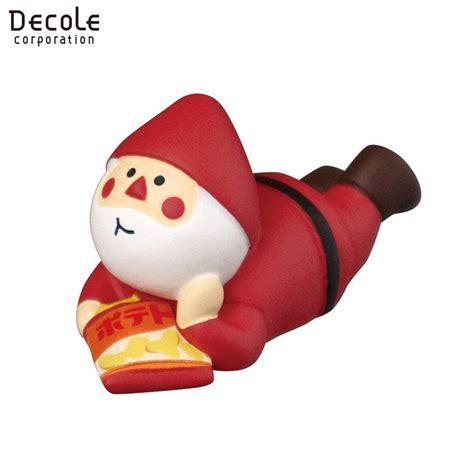 代購DECOLEconcombre CHRISMAS 耶誕節 吃洋芋片聖誕老公公 代購DECOLEconcombre