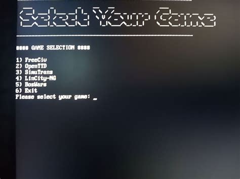 Strategysimulation Linux Games Collection 5 In 1 Multi Boot Os Image Dimitris Projects