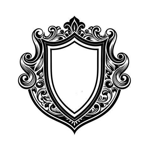 Luxury Vintage Victorian Crest Emblem 46463010 Vector Art At Vecteezy