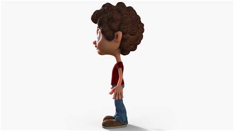 3d Billy Cartoon Boy Model Turbosquid 1744794