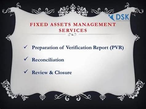 Fixed Assets Verification Service In Mumbai