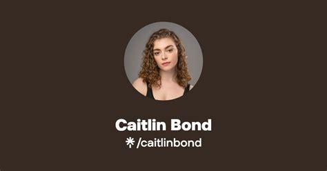 Caitlin Bond Instagram Facebook Tiktok Linktree