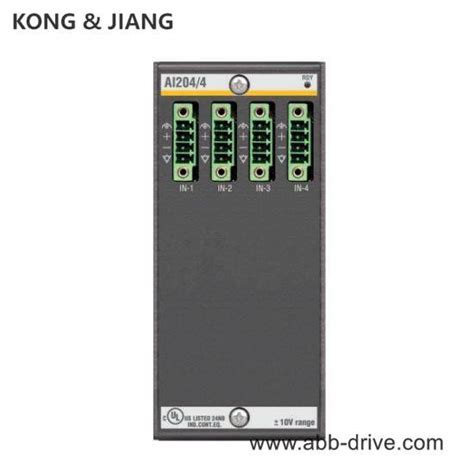 Bachmann Ai2044 Advanced Analog Input Module Abb Drive Automation