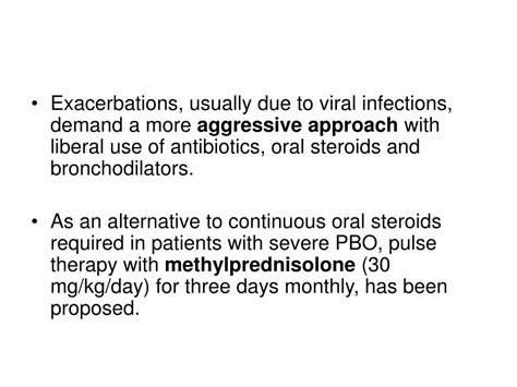 Ppt Bronchiolitis Obliterans A New Disease Powerpoint Presentation Id6685903