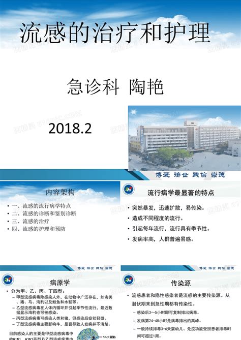 甲流的治疗和护理ppt模板免费下载编号vjjck9ywv图精灵