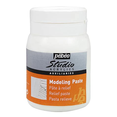 Pebeo Studio Acrylic Modeling Paste 500ml Umistrong Pte Ltd