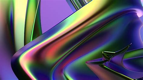 레인보우 크롬 현대 예술적 금속판 사이키델릭 사이버펑크 현대 3d 렌더링 배경 자료 방울에 대한 스톡 사진 및 기타 이미지