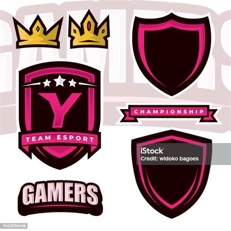 편지 Y E스포츠 게이머 로고 템플릿 게임용 크리에이터 E스포츠 로고 디자인 요소 Brand Name Video Game에 대한 스톡 벡터 아트 및 기타 이미지