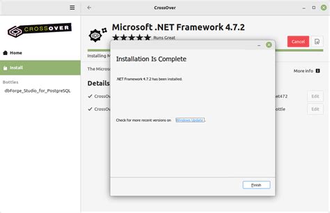 Manual Installation Of DbForge Studio Via CrossOver