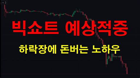 비트코인 빅쇼트 예상적중 주식과 코인이 다른점 Youtube