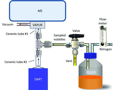 Cartoon Representation Of The Modified Dart Ms Instrument Constructed