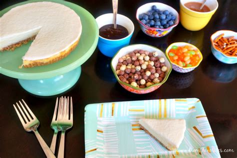 Diy Cheesecake Toppings Bar Forks And Folly